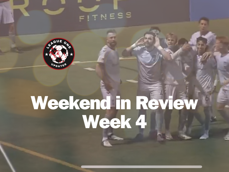 Weekend in Review: Week 4